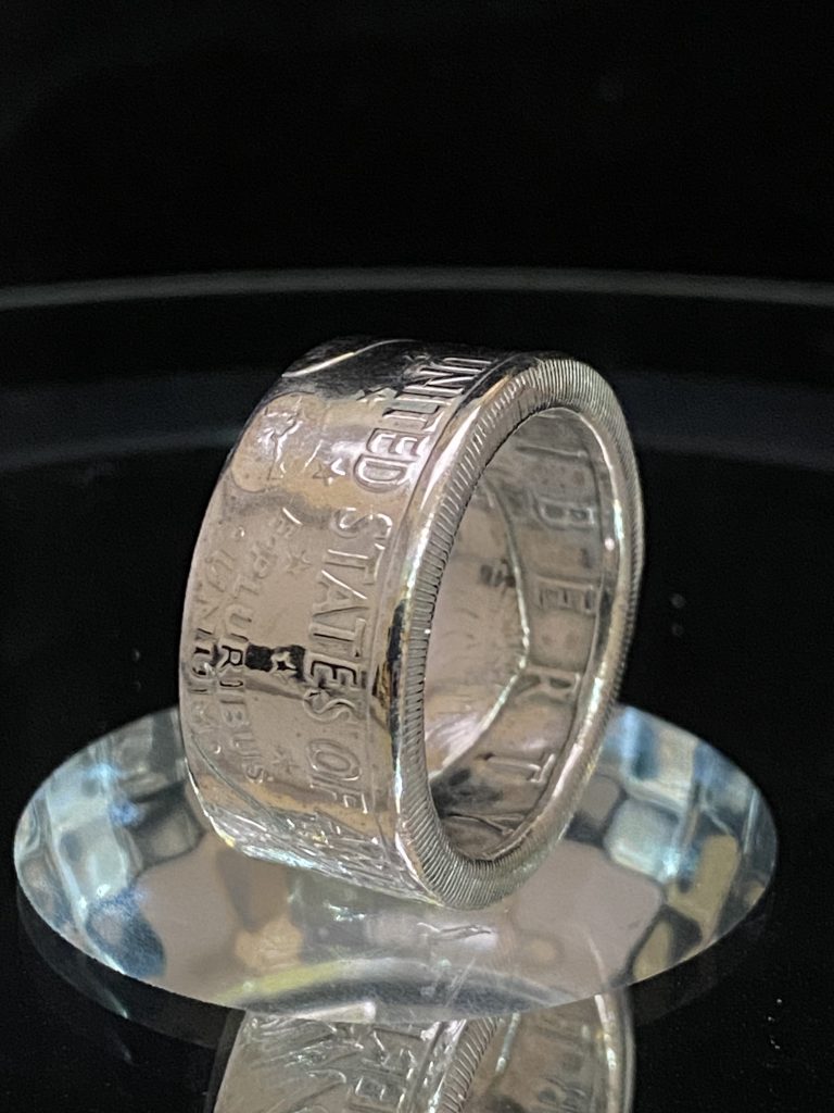 Eisenhower Dollar Coin Ring - SouthWind Coin Rings